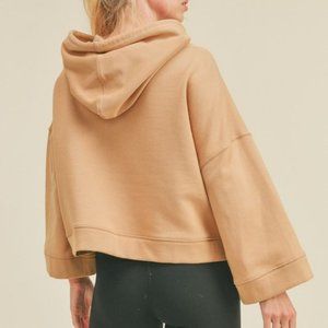 Kimberly C | Tops | Kimberly C Full Size Drawstring Dropped Shoulder ...